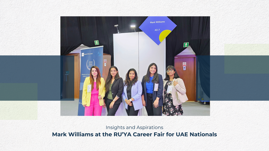 Insights and Aspirations: Mark Williams at the RU’YA Career Fair for ...